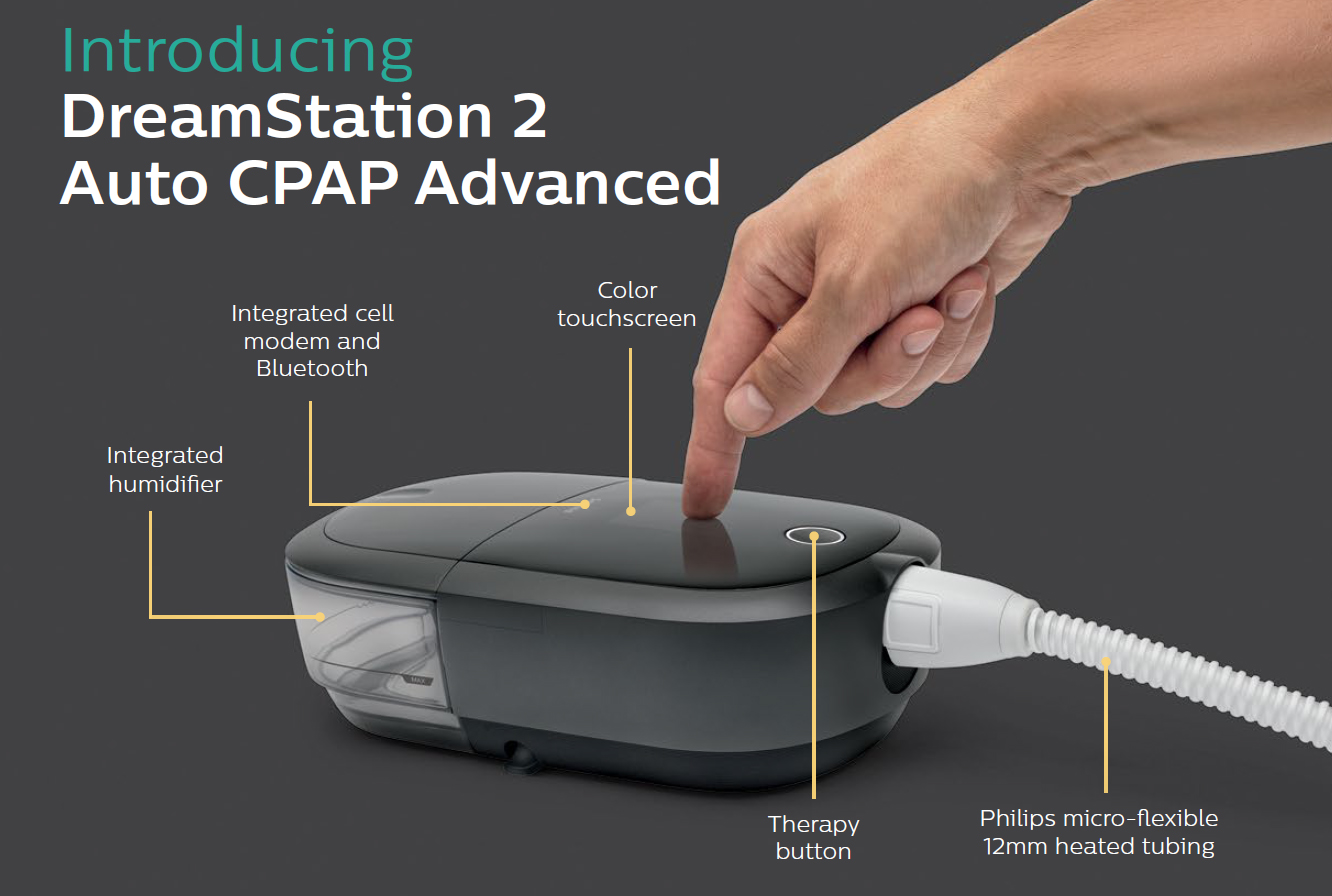 Introducing the NEW Philips Respironics DreamStation 2 Auto CPAP ...